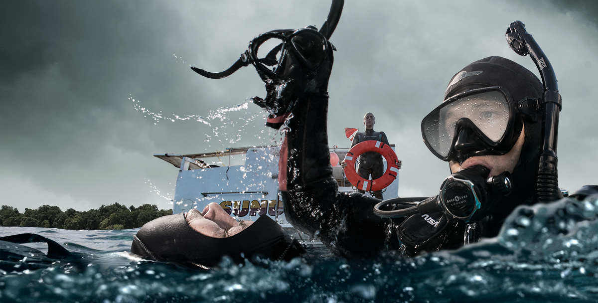 Rescue Diver - výcvikové ponory - Kapr Divers